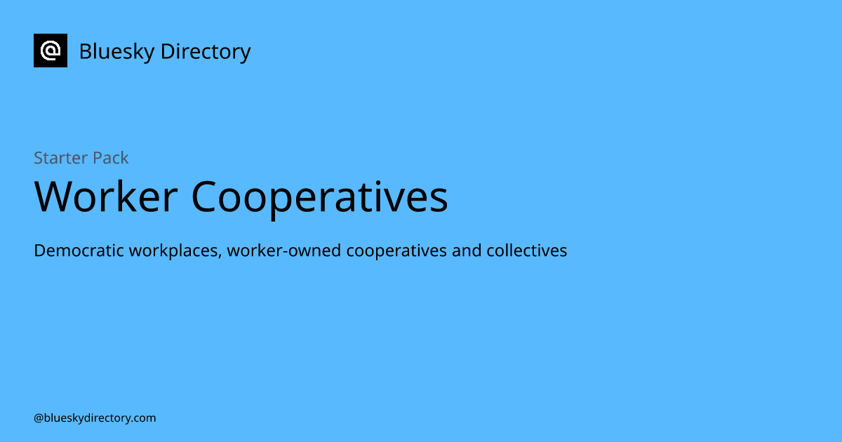 Worker Cooperatives - Bluesky Directory
