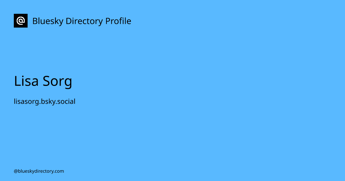 Lisa Sorg on bsky - Profiles - Bluesky Directory