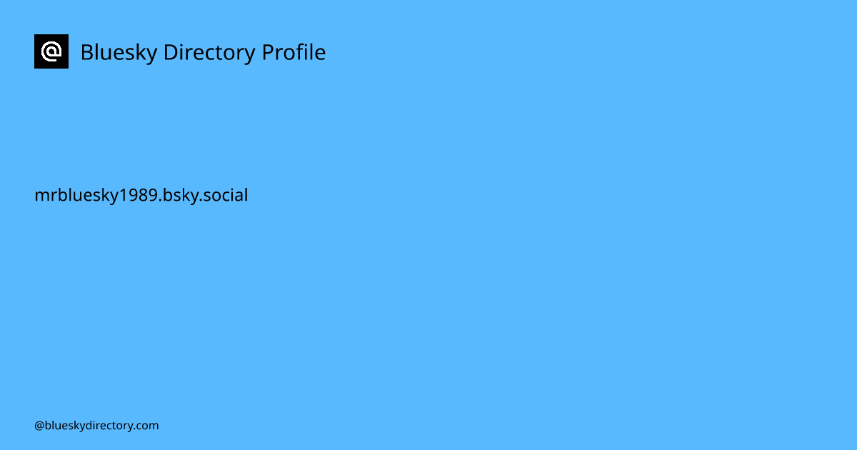 on bsky - Profiles - Bluesky Directory