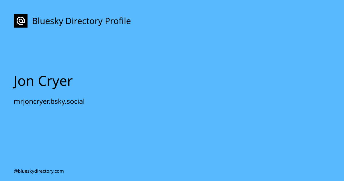 Jon Cryer on bsky - Profiles - Bluesky Directory